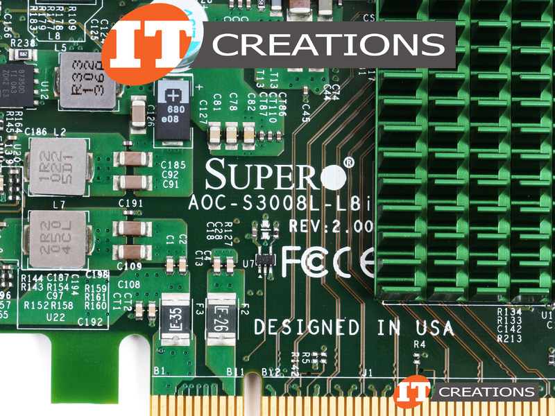 AOC-S3008L-L8I-HIGH P SUPERMICRO / BROADCOM MEGARAID 3008 12GB/S EIGHT ...
