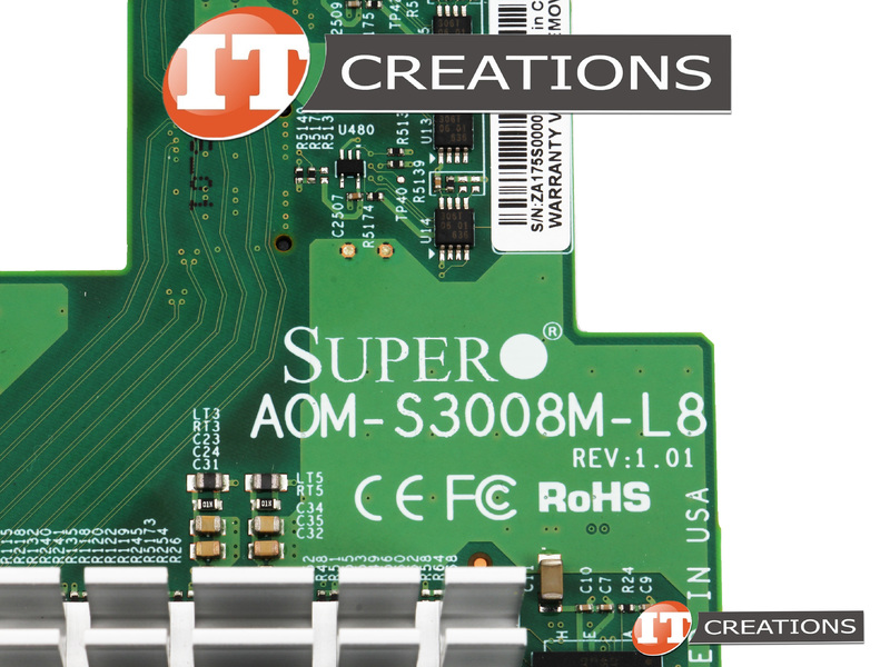 AOM-S3008M-L8 SUPERMICRO / BROADCOM 3008 12GB/S SAS EIGHT PORT ...