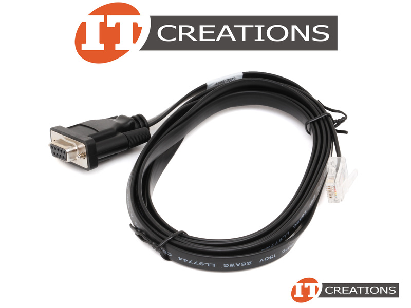 ASCBL-00002-BLK BLACK SERIAL PORT TO RJ45 CABLE - BLK 9 PIN ( DB9 / DE9 ...