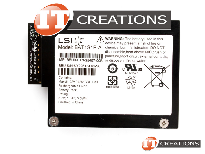 BAT1S1P-A - Used - LSI MR IBBU09 BATTERY BACKUP UNIT FOR LSI MEGARAID ...