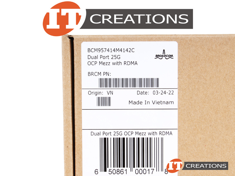 BCM957414M4142C-NEW - New - BROADCOM 57414 OCP 2.0 MEZZ 25GB DUAL PORT ...