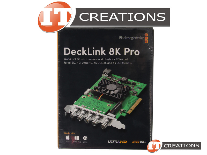 BDLKHCPRO8K12G-RETAIL - Retail - BLACKMAGIC DESIGN DECKLINK 8K PRO ...