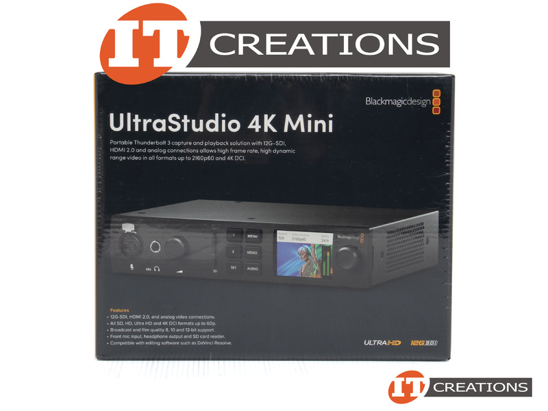 BDLKULSDMINI4K-RETAIL - Retail - BLACKMAGIC DESIGN ULTRA STUDIO 4K MINI ...