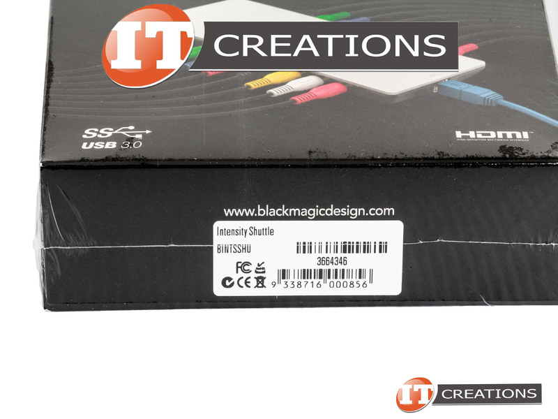 BINTSSHU-RETAIL - Retail - BLACKMAGIC DESIGN INTENSITY SHUTTLE SS 3.0 HDMI