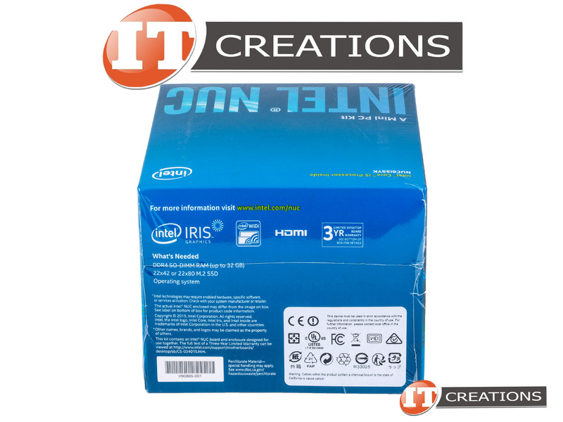 BOXNUC6I5SYK-RETAIL - Retail - INTEL NUC KITS CORE I5-6260U PROCESSOR 2 ...