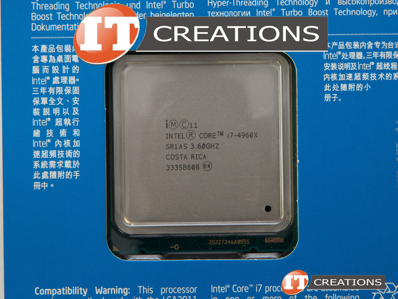 BX80633I74960X - Retail - INTEL CORE PROCESSOR EXTREME EDITION 6 CORE ...