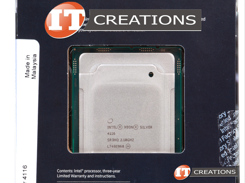 BX806734116 - Retail - INTEL XEON SILVER 12 CORE PROCESSOR 4116 2.10GHZ ...