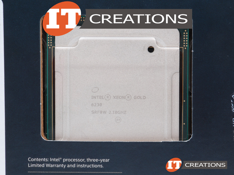BX806956230 - Retail - INTEL XEON GOLD 20 CORE PROCESSOR 6230 2.10GHZ ...