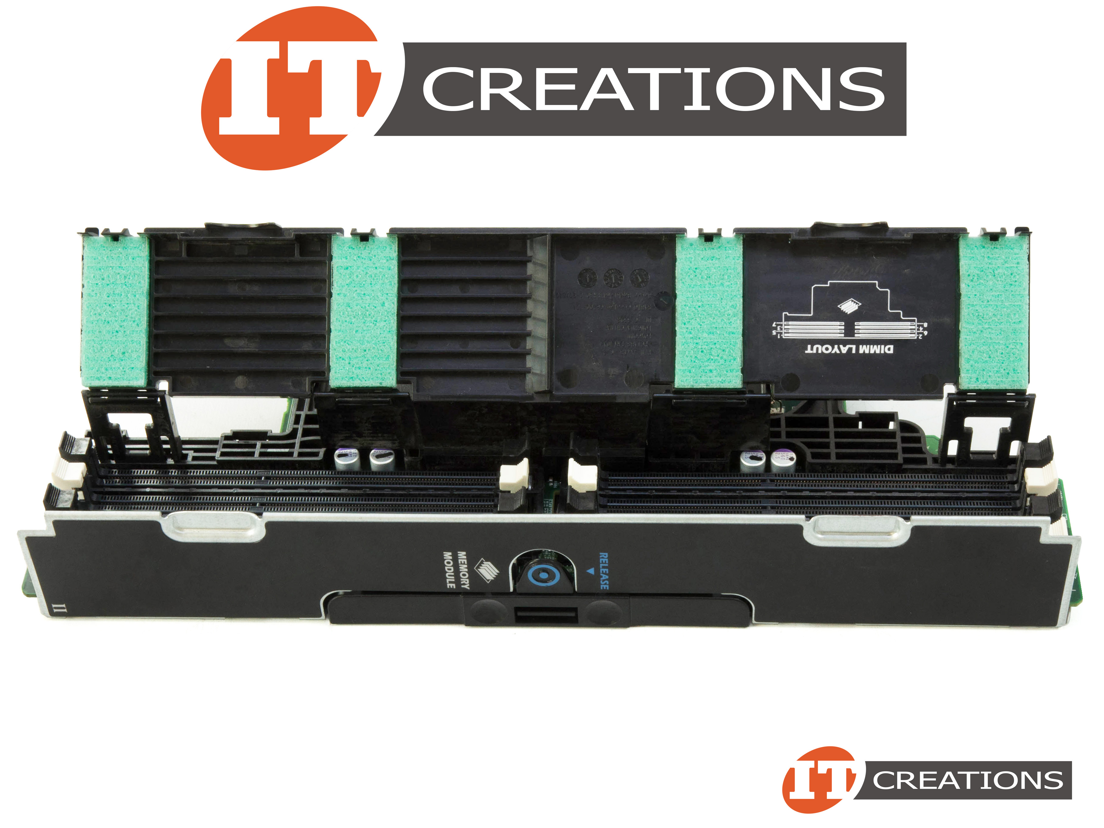 C2CC5 DELL MEMORY RISER BOARD FOR DELL POWEREDGE R910 GEN II - FOR ...