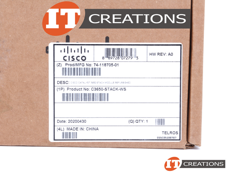 C3650-STACK-WS-RET - Retail - CISCO CATALYST 3650 STACKING MODULE ( UPC ...