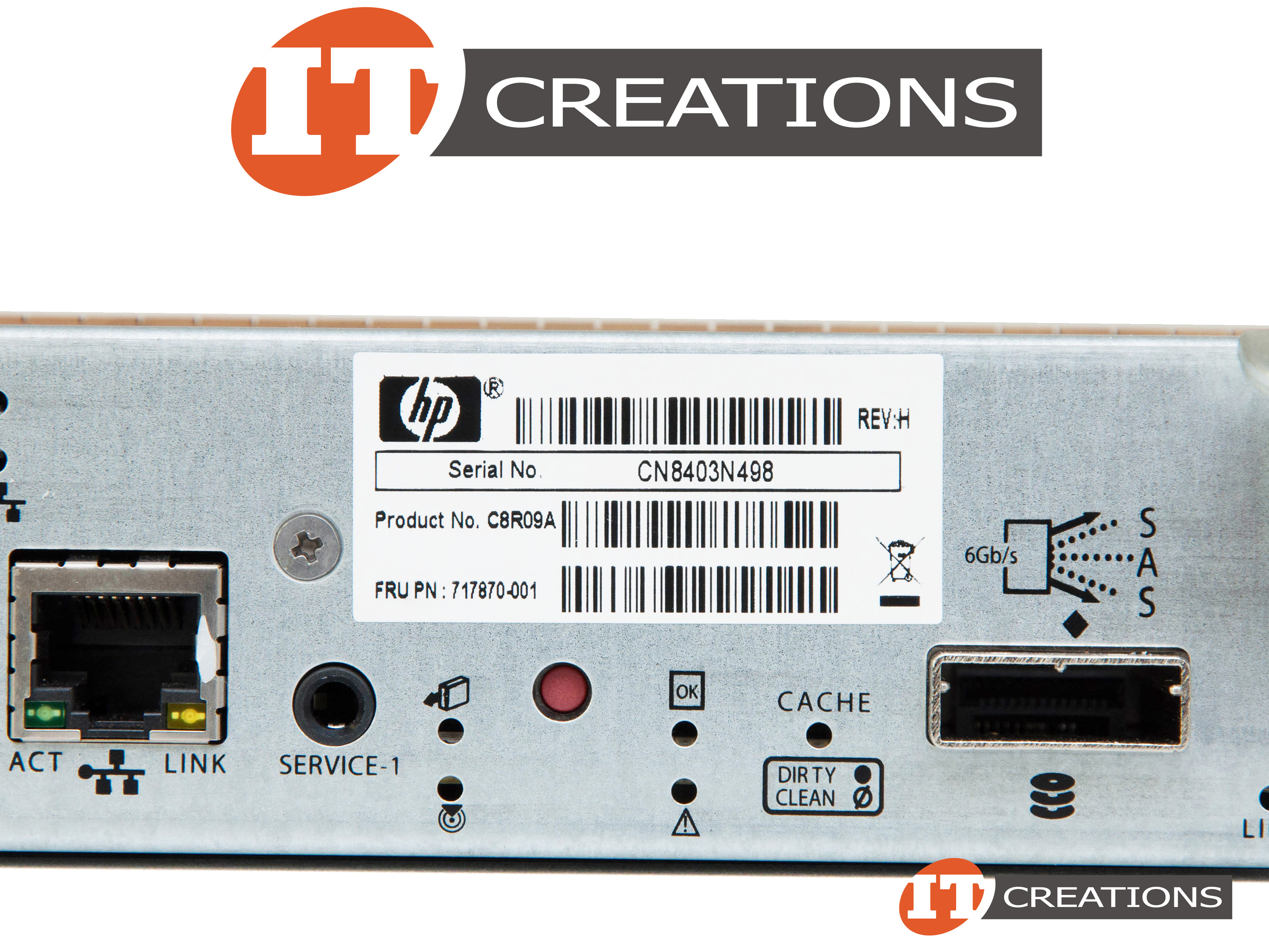 C8R09A HP 6GB/S SAS SAN CONTROLLER FOR HP STORAGEWORKS MSA 2040 MODULAR ...