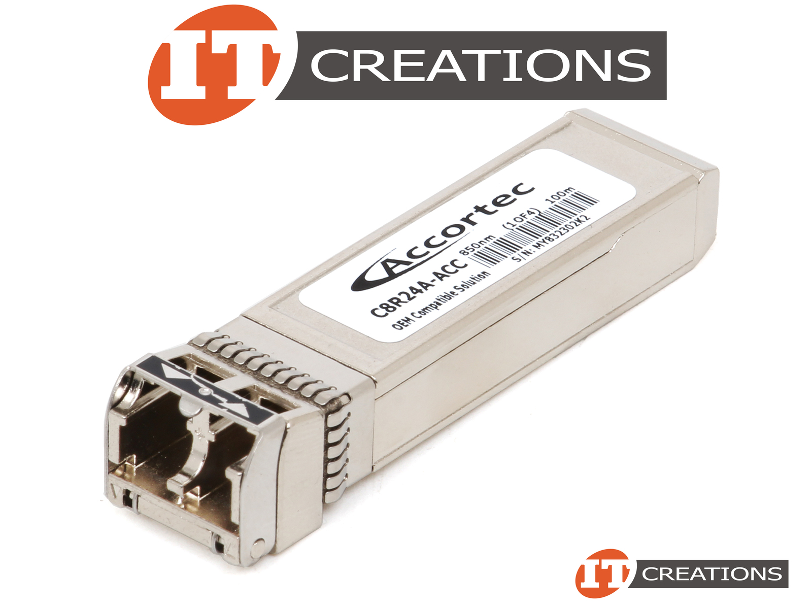 C8R24A-ACC-1PC ACCORTEC 16GB SW FC LC SFP+ TRANSCEIVER - 16GB/S SHORT ...