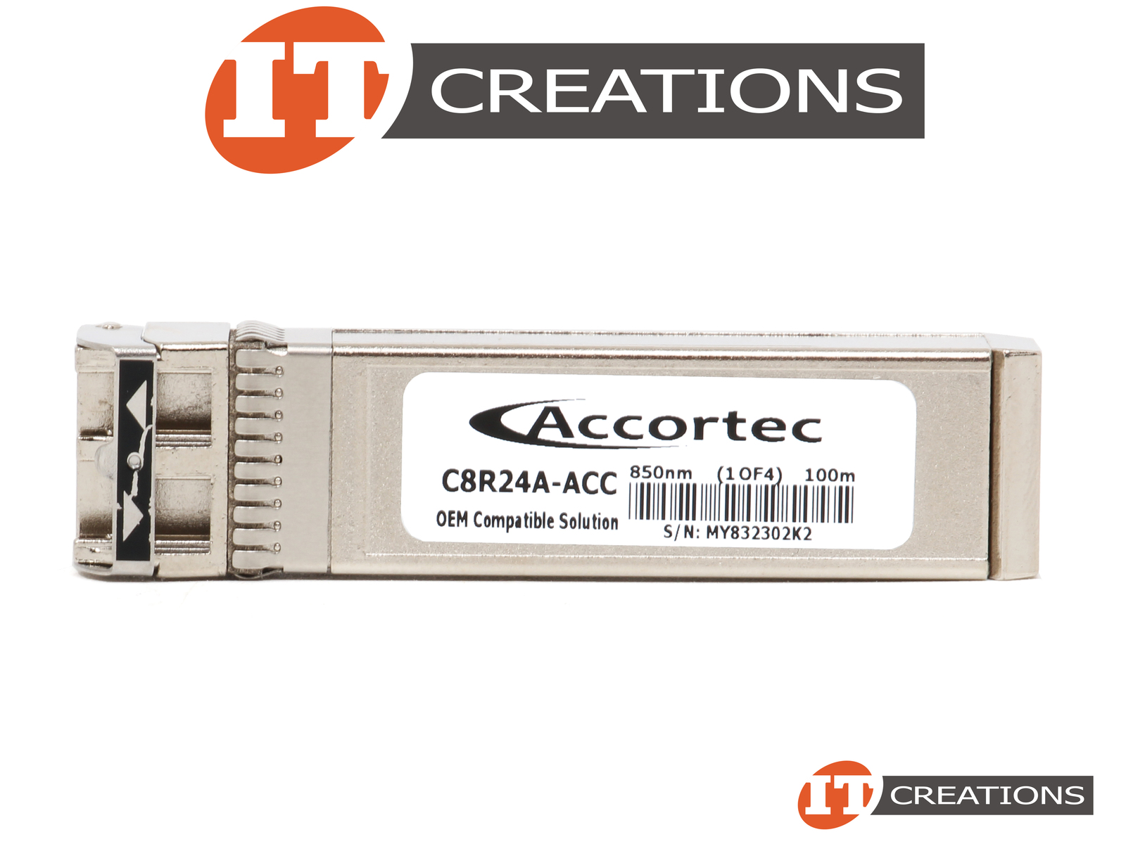 C8R24A-ACC-1PC ACCORTEC 16GB SW FC LC SFP+ TRANSCEIVER - 16GB/S SHORT ...