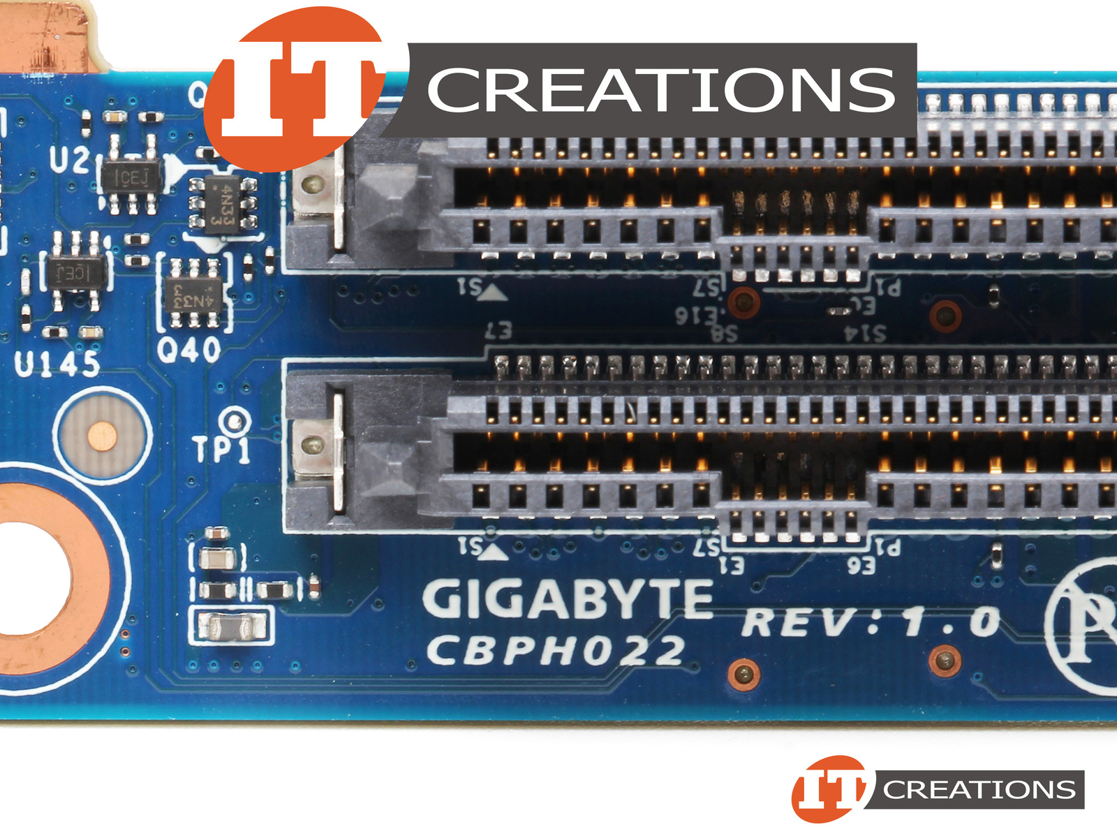 CBPH022 GIGABYTE PCIE NVME HARD DRIVE BACKPLANE 2.5 INCH SFF 2 BAY 7MM ...