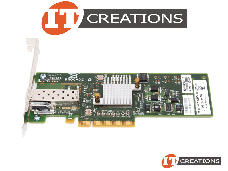 CDNPW DELL FIBRE CHANNEL SINGLE PORT 8GB PCI-E HOST BUST ADAPTER