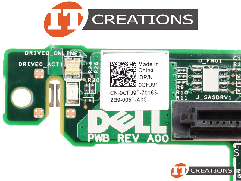 CFJ9T DELL HARD DRIVE BACKPLANE 2.5 INCH SFF 1 BAY FOR DELL POWEREDGE ...