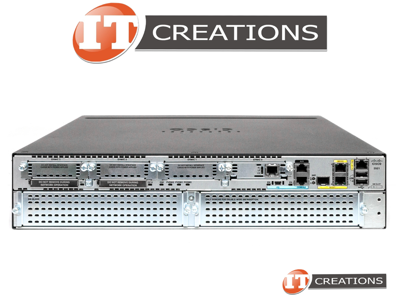 CISCO2921-K9 V03 - Used - 2921 VOICE BUNDLE W/PVDM3-32,FL-CME-SRST-25 ...