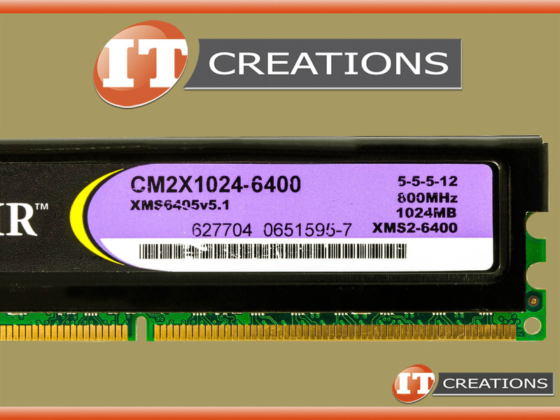 CM2X1024-6400 CORSAIR 1GB PC2-6400 DDR2-800 XTREME PERFORMANCE XMS2 CL5 ...