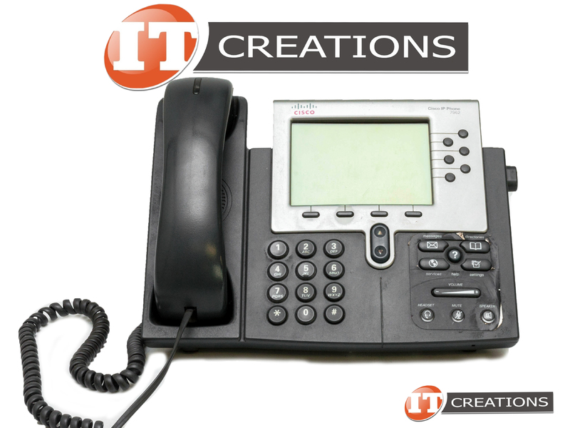 CP-7962G-USED - Used - CISCO UNIFIED IP PHONE 7962G 5 INCH HIGH ...