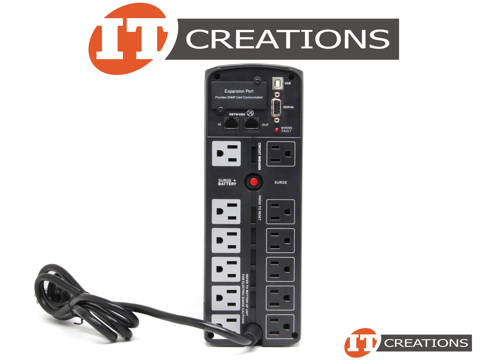 CP1500PFCLCDA-NEW - New - CYBERPOWER UPS BATTERY BACKUP 1500VA / 1000W ...