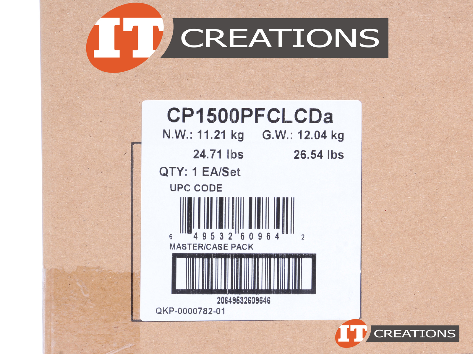 CP1500PFCLCDA-NEW - New - CYBERPOWER UPS BATTERY BACKUP 1500VA / 1000W ...