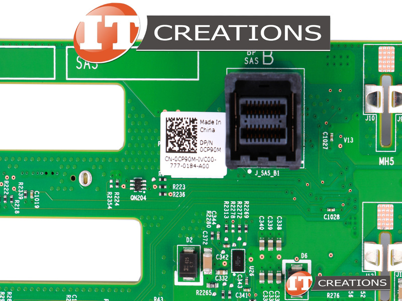 CP90M DELL HARD DRIVE BACKPLANE 3.5 INCH LARGE FORM FACTOR LFF 8 BAY ...