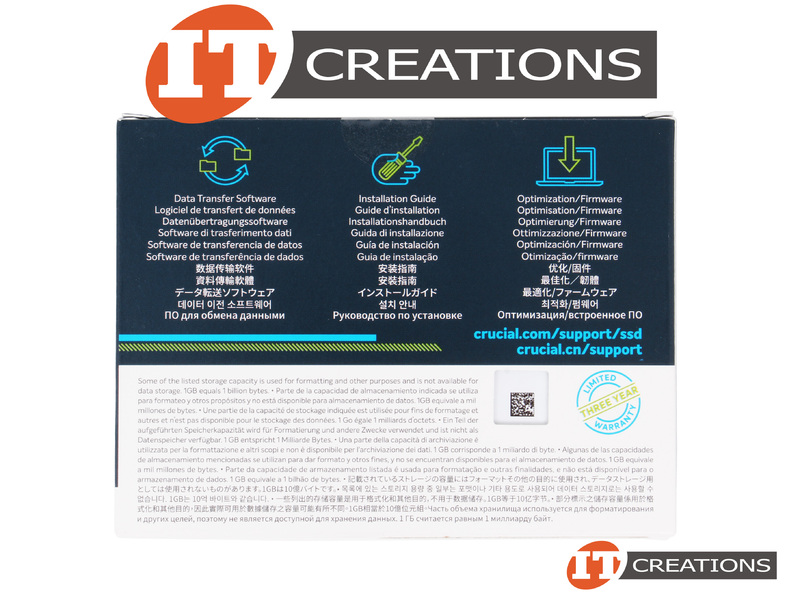 CT240BX500SSD1-RETAIL - Retail - CRUCIAL BY MICRON 240GB 3D NAND SATA ...