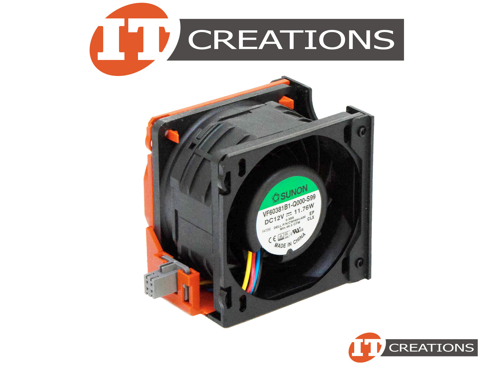 CWH0H-A00-R730 DELL FAN FOR DELL POWEREDGE R730 / R730XD - SINGLE ROTOR ...