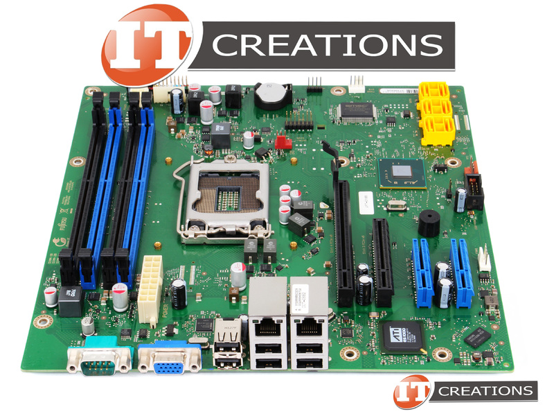 D3009-A11 FUJITSU MOTHERBOARD FOR FUJITSU PRIMERGY TX100 S3 TOWER ...