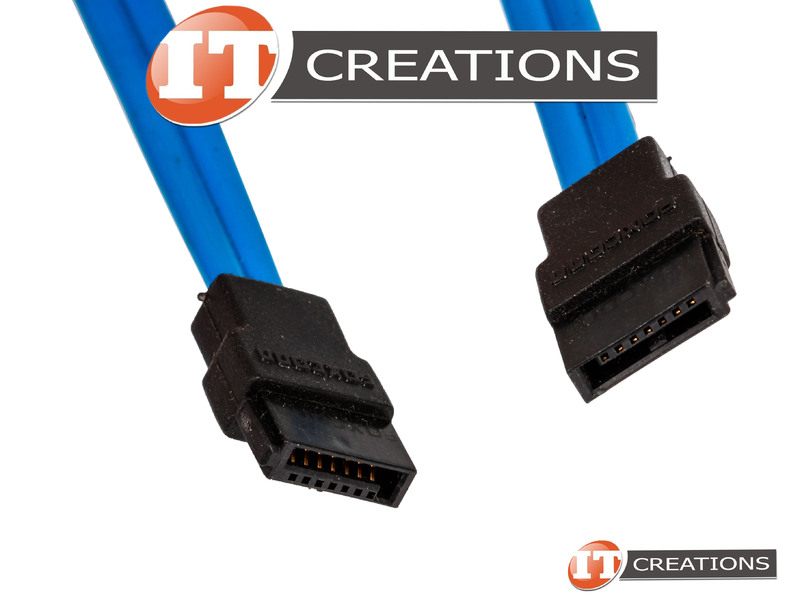 D9231 DELL BLUE FLAT SATA DATA CABLE FOR DELL POWEREDGE R510 ...
