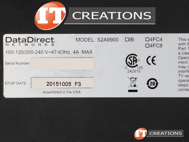 DATADIRECT S2A9900 - Used - DATADIRECT NETWORKS S2A9900 SAN STORAGE ...