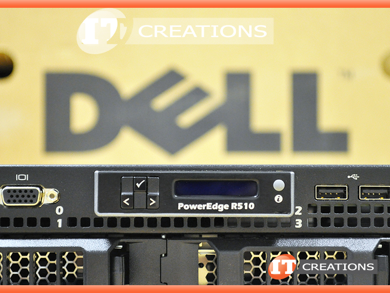 DELL R510 2.5 8BAY - Used - DELL POWEREDGE R510 2.5 8BAY USED