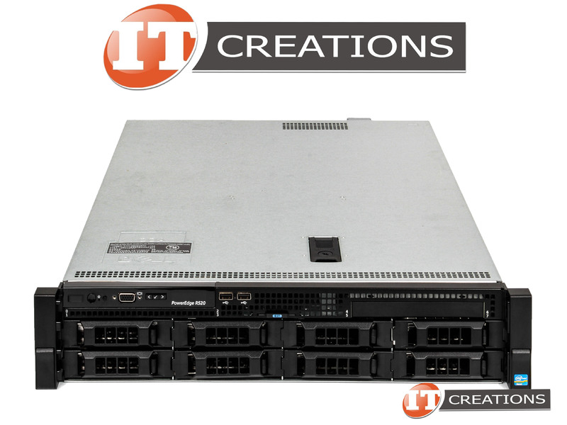 DELL R520 8 BAY HPHD HPPS - Refurbished - DELL POWEREDGE R520 3.5 HPHD ...