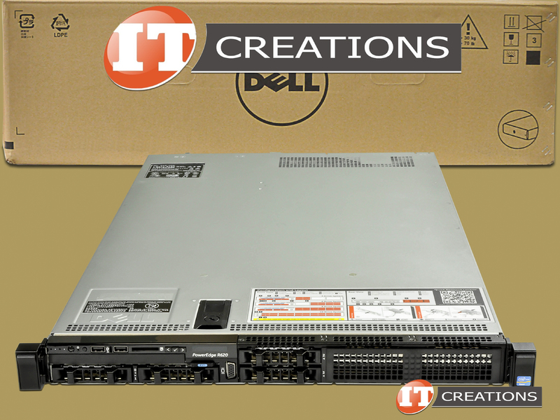 DELL R620 4 BAY PCIE 2 SLOT - New - DELL POWEREDGE R620 4 BAY PCI-E 2 ...