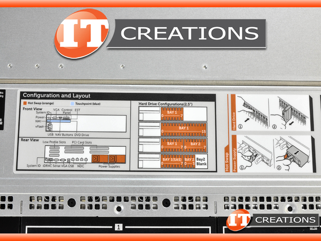 DELL R720 2.5 16 BAY - New - DELL POWEREDGE R720 2.5 INCH 16 BAY NEW
