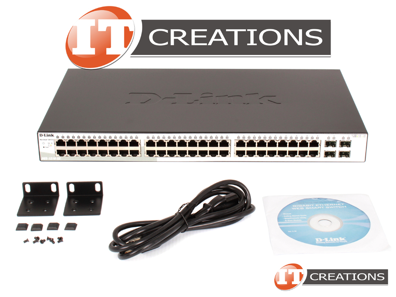 DGS-1210-52-NEW - New - D-LINK 52 PORT GIGABIT MANAGED SWITCH - ( 48 ...