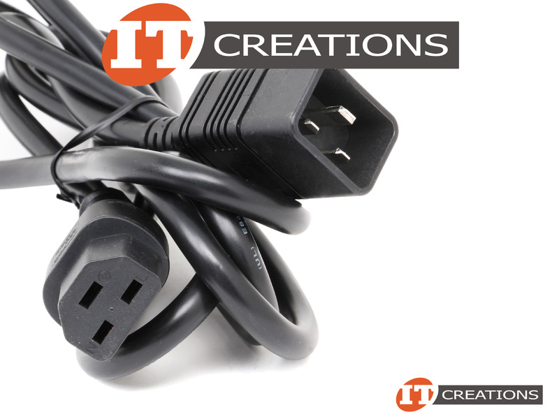 DN8R4 DELL POWER CORD C21 C20 250V 8 FT - 8FT ( 95.5 INCH / 88.5 IN ...