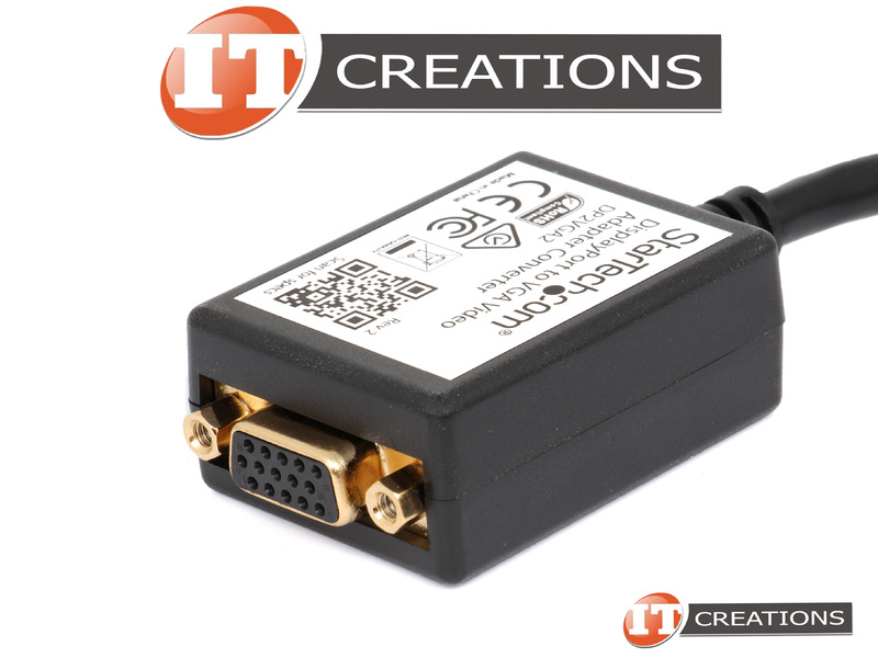 DP2VGA2 STARTECH DISPLAYPORT TO VIDEO GRAPHICS ARRAY D-SUB CABLE ...