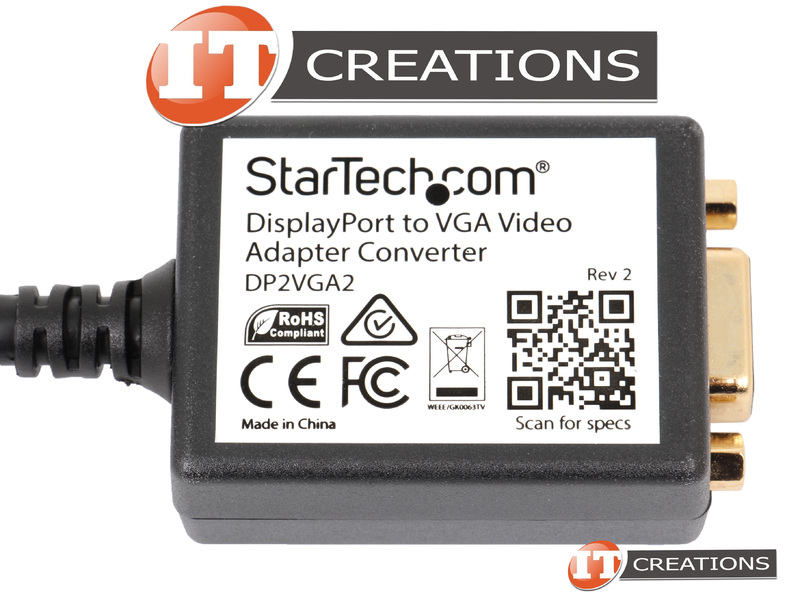 DP2VGA2 STARTECH DISPLAYPORT TO VIDEO GRAPHICS ARRAY D-SUB CABLE ...