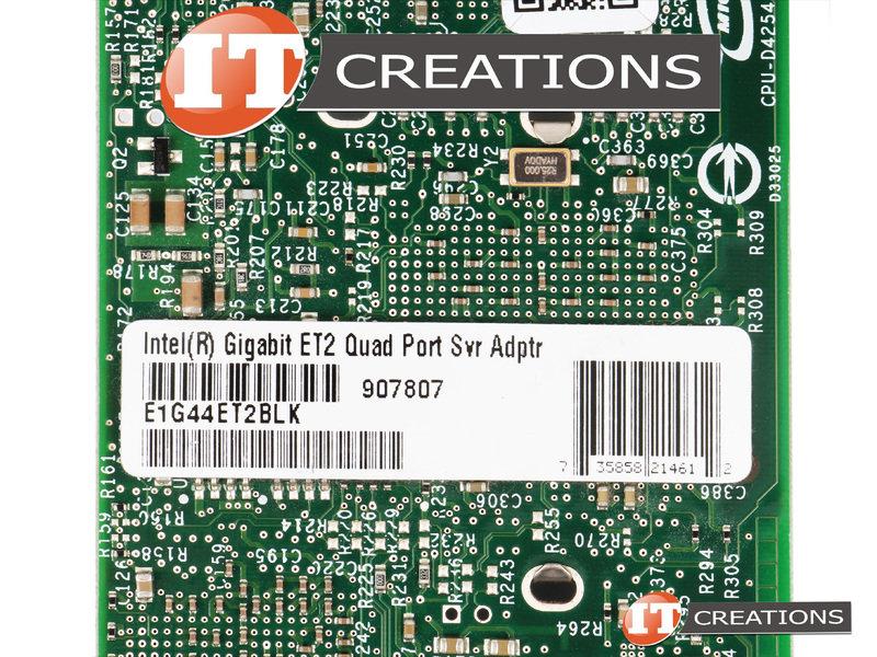 E1G44ET2BLK-LOW P INTEL GIGABIT ET2 QUAD PORT SERVER ADAPTER - 1000BASE ...