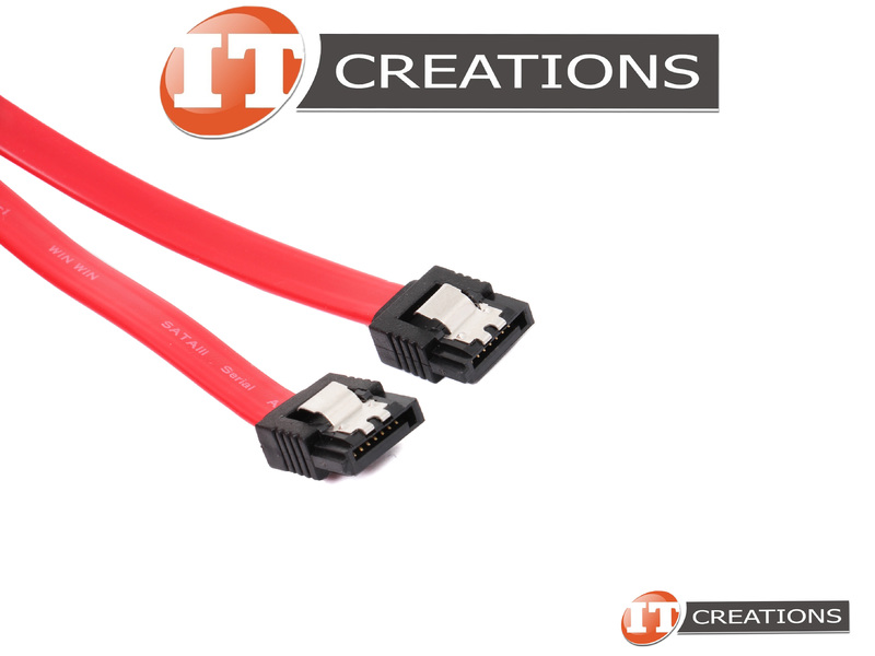 E332199-18 IN RED FLAT SATA 18 INCH CABLE - 6GB/S LATCH STRAIGHT