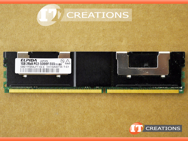 EBE11FD8AJFT-6E-E ELPIDA 1GB 2RX8 PC2-5300F FULLY BUFFERED ECC DDR2-667 ...