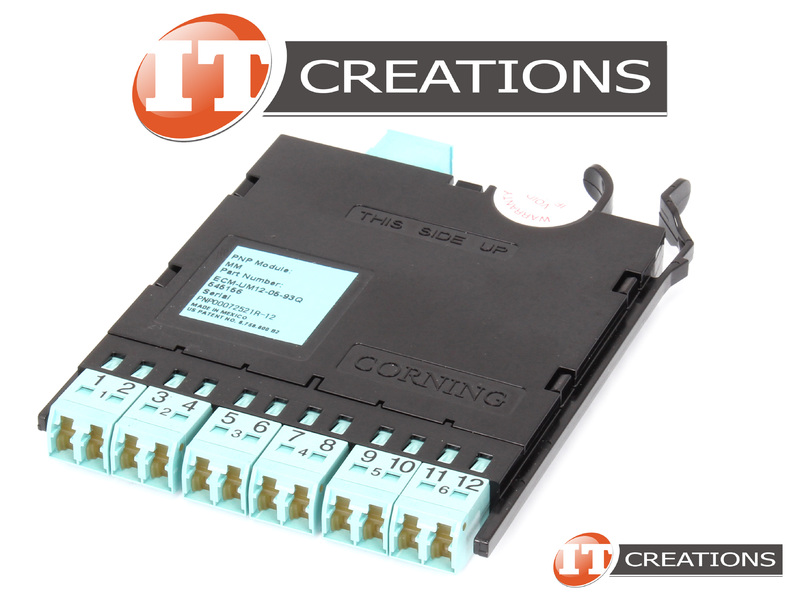 ECM-UM12-05-93Q CORNING EDGE MODULE 12 F LC DUPLEX TO MTP CONNECTOR