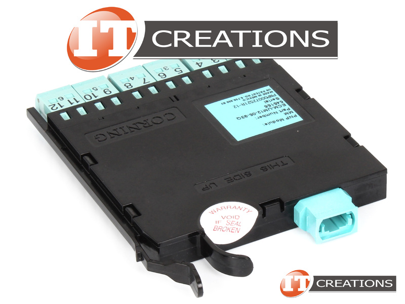 ECM-UM12-05-93Q CORNING EDGE MODULE 12 F LC DUPLEX TO MTP CONNECTOR