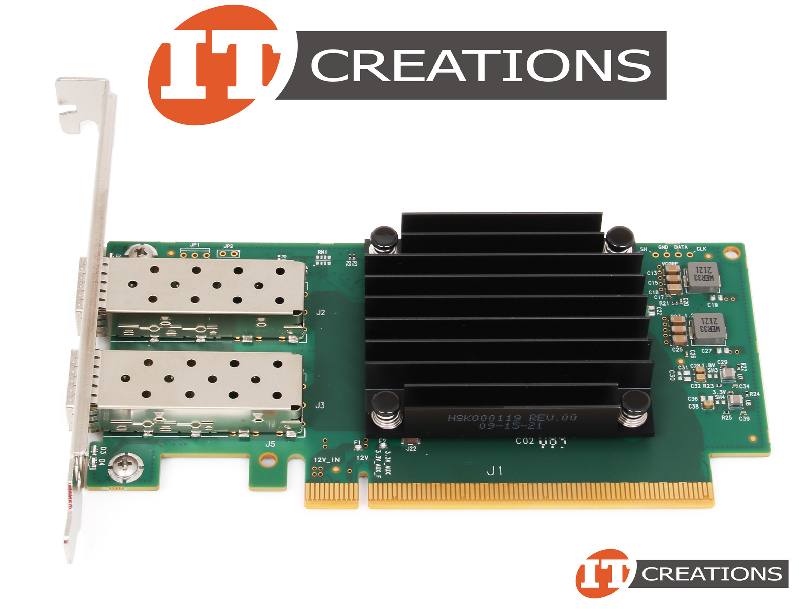 F7V1F-HIGH P DELL / MELLANOX CONNECTX-5 CX512F 25GBE DUAL PORT SFP28 PCI-E 3.0 X16 NETWORK CARD ...