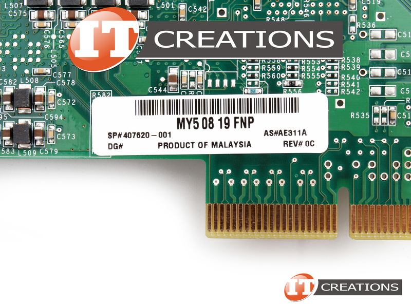 FC1142-HIGH P HP QLOGIC QLE2460 HBA 4GB/S PCI-E X4 ( 1 ) ONE PORT FIBRE ...