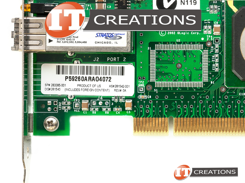 FC5010409-21 QLOGIC QLA2340 2GB PCI-X FIBRE CHANNEL HOST BUS ADAPTER