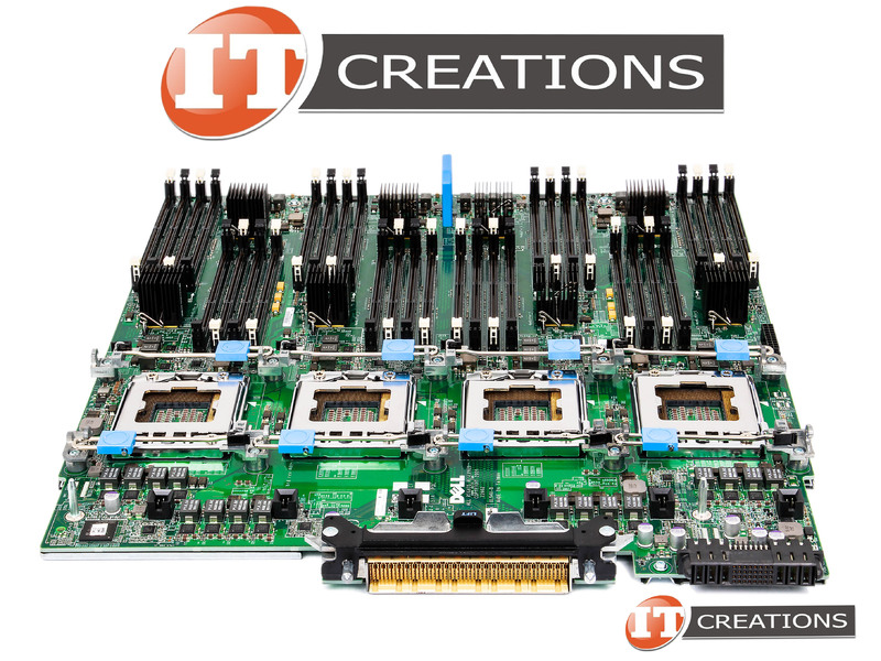 FDG2M DELL MOTHERBOARD FOR DELL POWEREDGE R810 - ( 4 ) FOUR CPU LATCH ...