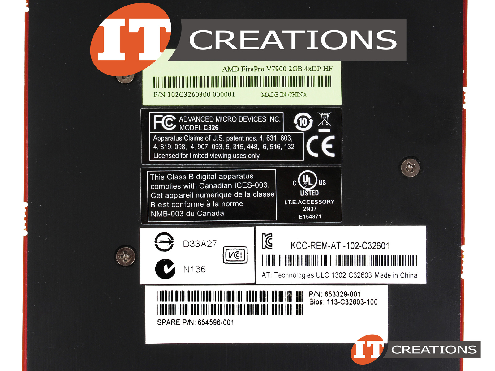 FIREPRO V7900-HP - Used - HP AMD ATI FIREPRO V7900 PROFFESSIONAL ...