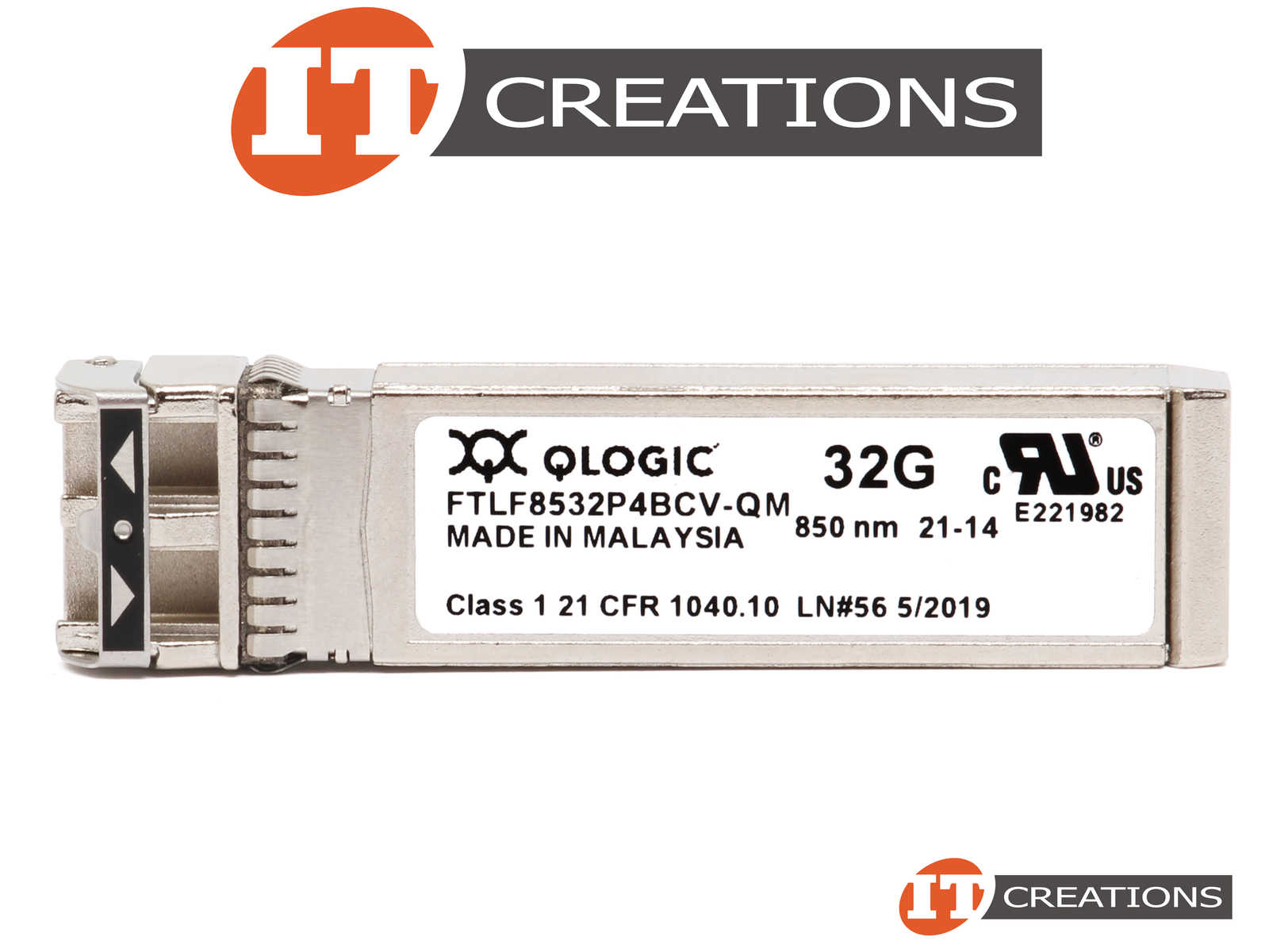 FTLF8532P4BCV-QM QLOGIC 32GB 850NM SFP28 FC TRANSCEIVER - 32GFC FIBRE ...